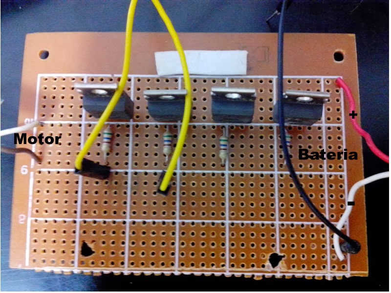 Projetos de eletronica com Arduino e Android: Ponte H para movimentar ...