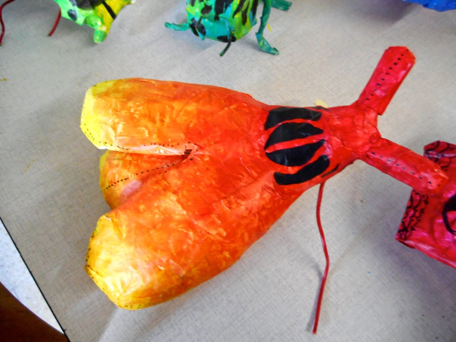 lti-atelier: De goliathkever : 1A/ Fantasie-insect 1B