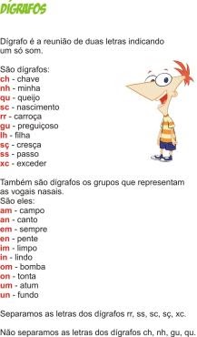 Estudar eu preciso!: Digrafos