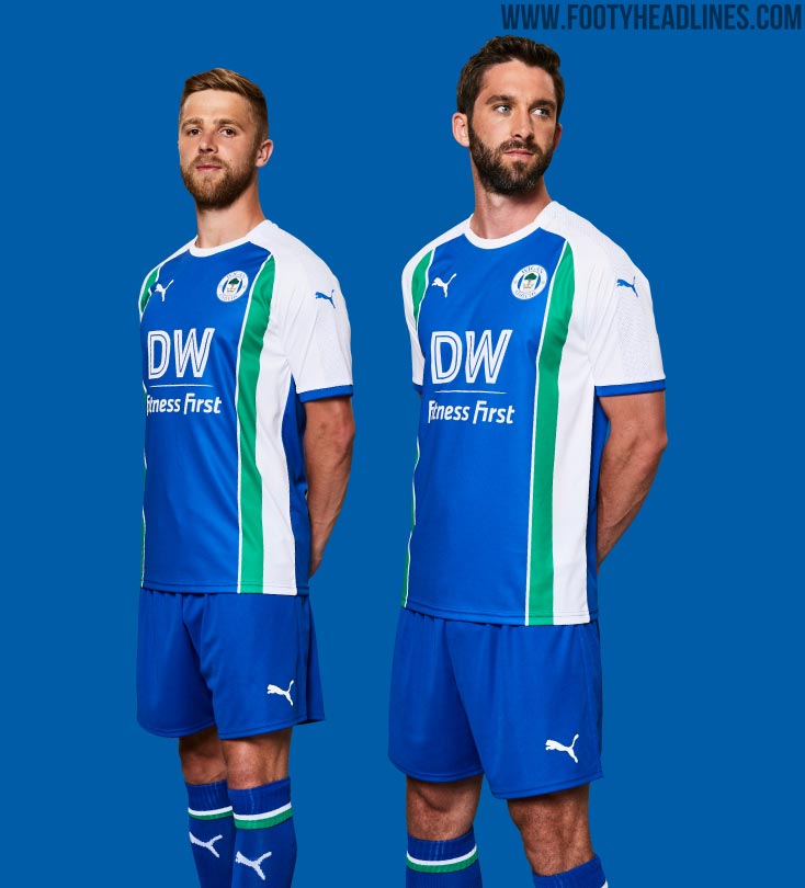 Puma Wigan Athletic 18-19 Home Kit Revealed - Footy Headlines