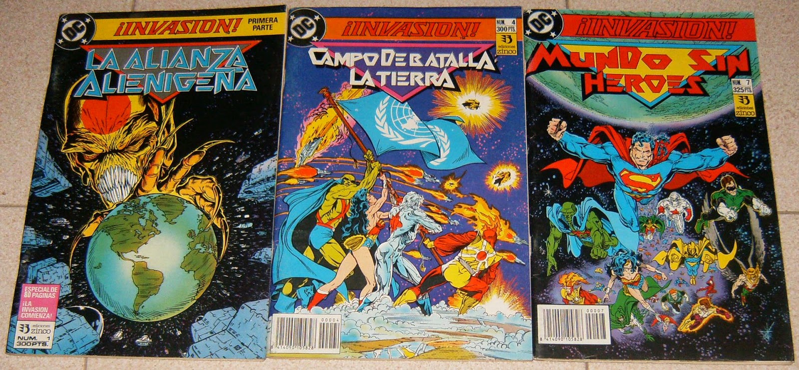 COMIC-ODINSON: DC COMICS. Eventos DC