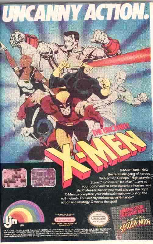 ThisMeansWhatWhy: Dear Santa - Uncanny X-Men video game for Nintendo