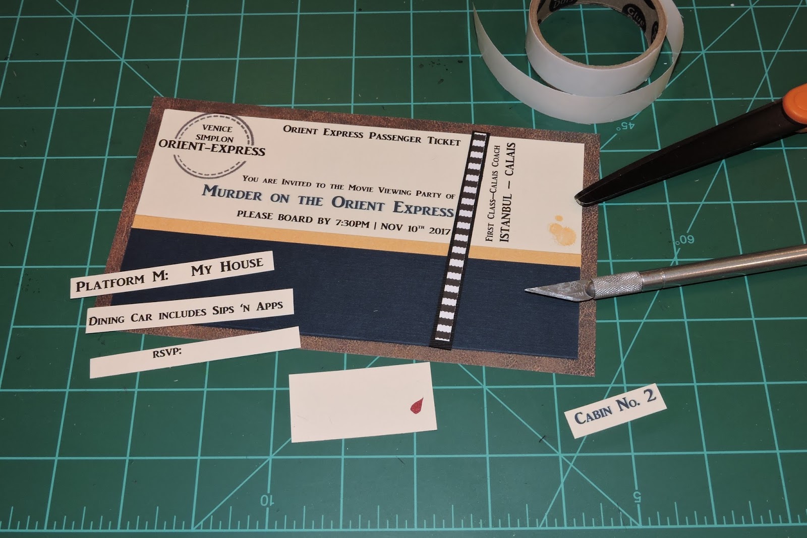 Mystery Playground: Welcome to the Murder on the Orient Express (Party ...