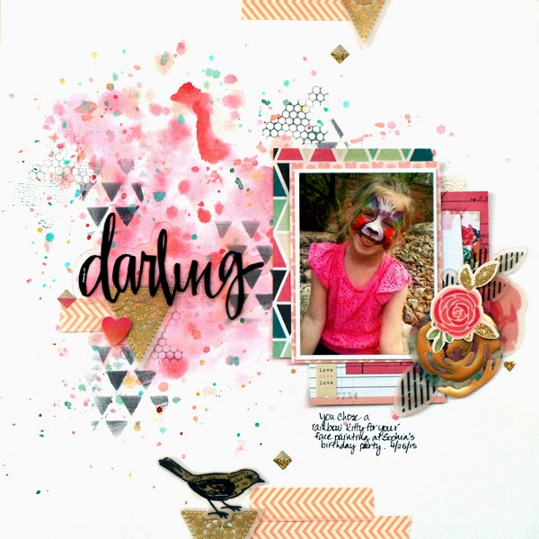 A Stash of Pretty Paper: Darling - My Creative Scrapbook May Main Kit