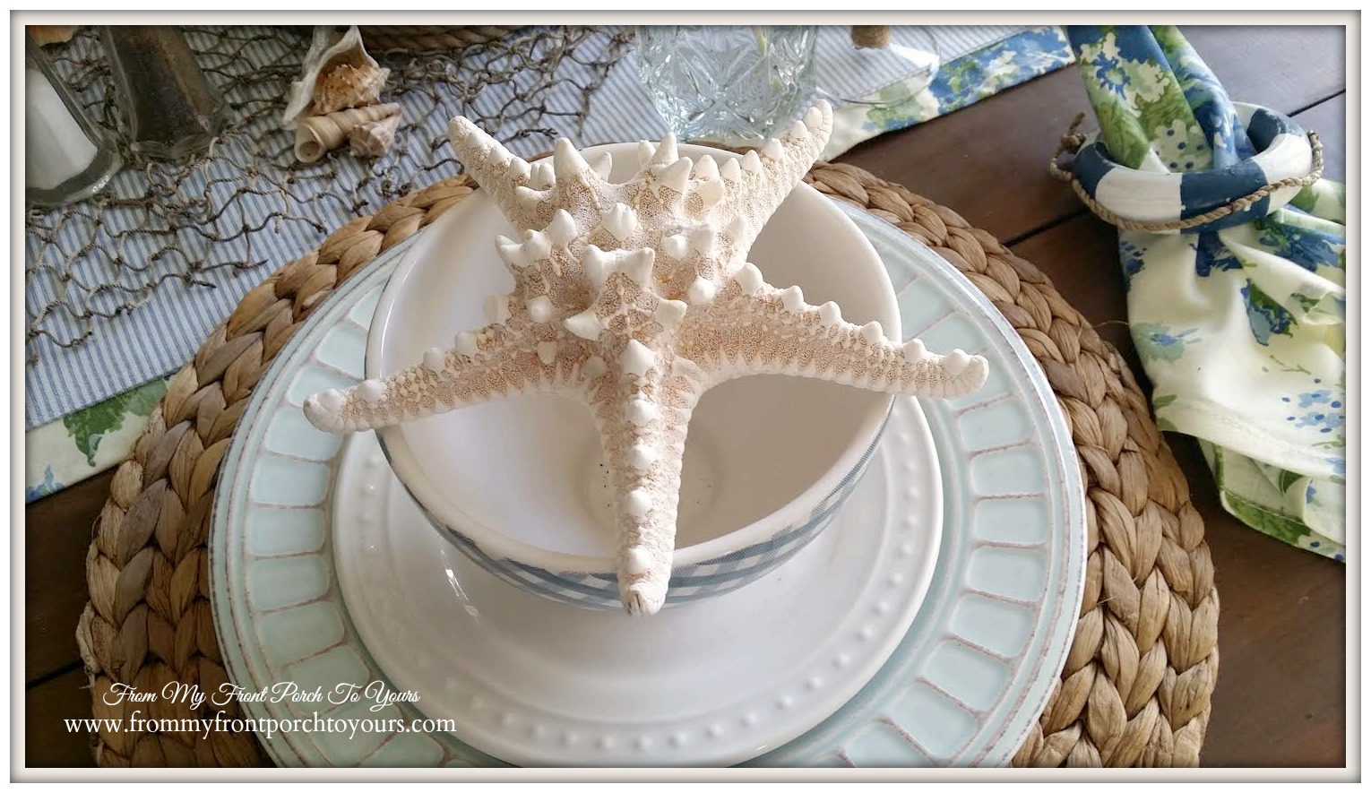 From My Front Porch To Yours: Nautical Summer Time Table Setting- A ...