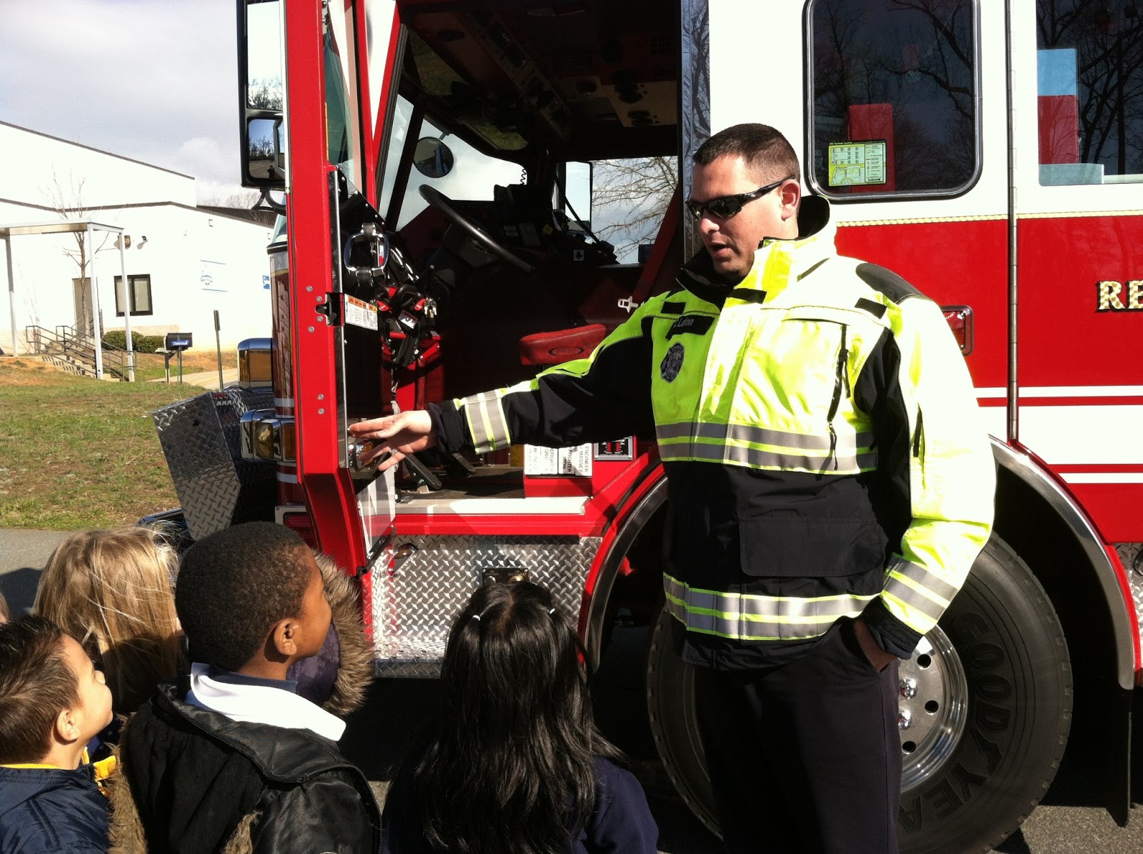 Jen's Kinder Kids: The Firefighters Came to School!!