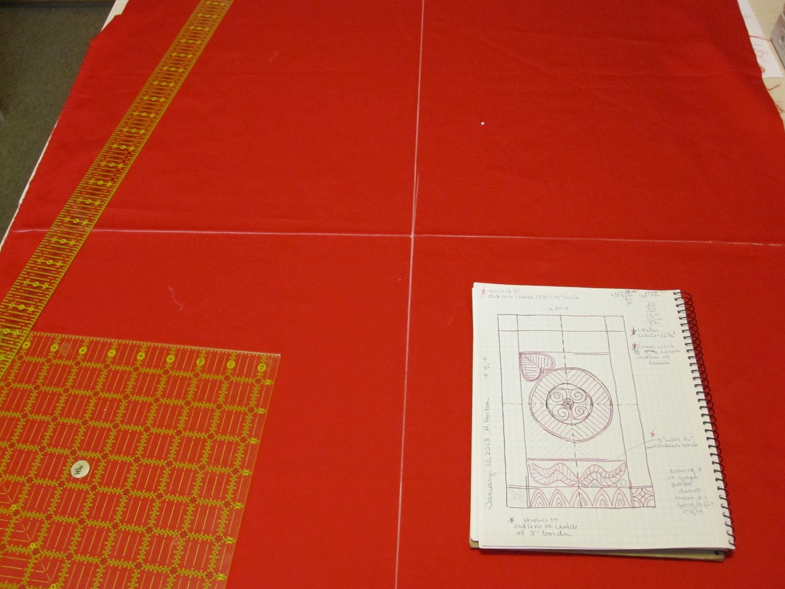 A Way of Seeing: Marking the Fabric... Just a Series of Decisions