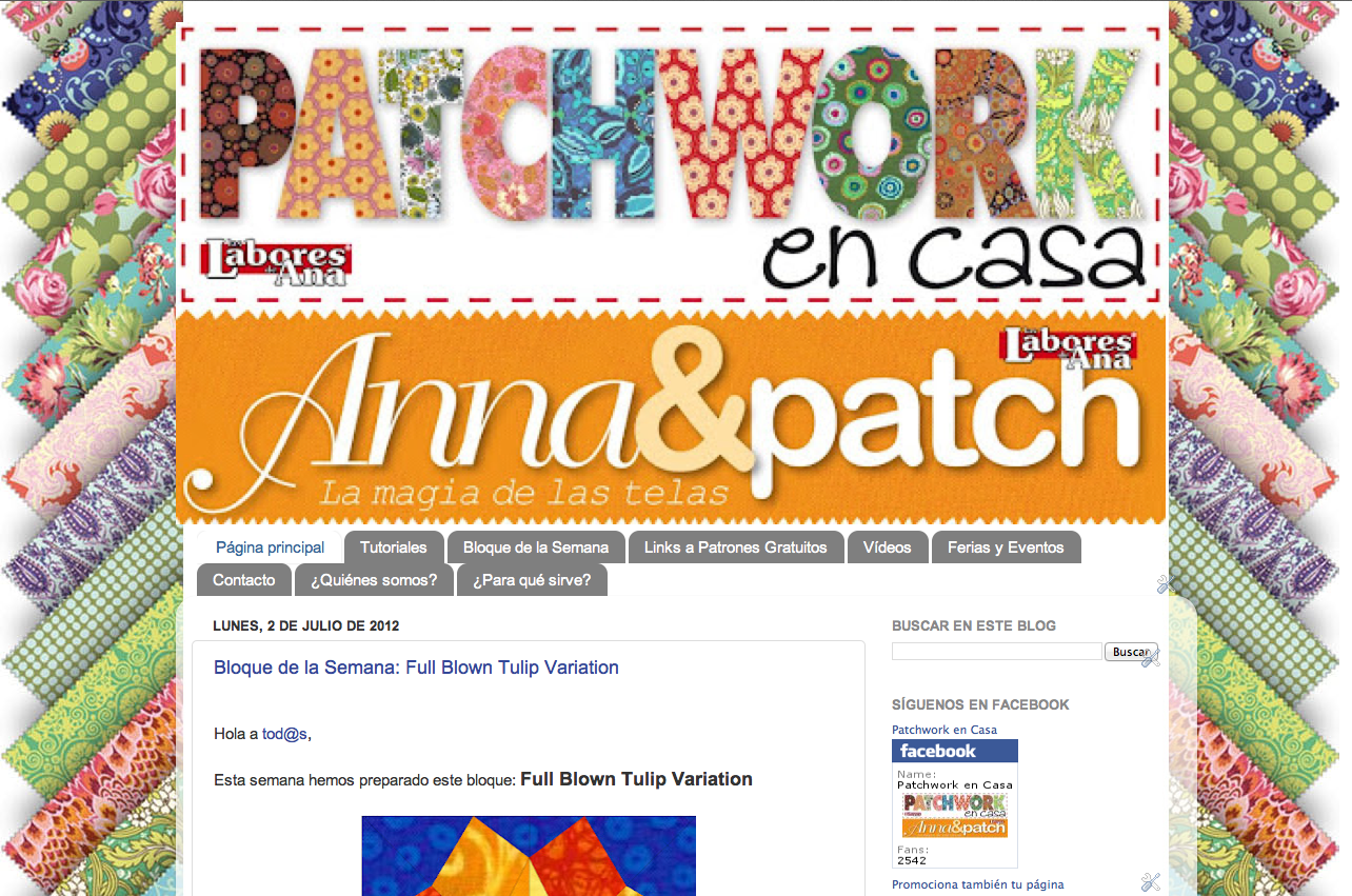 Patchwork en Casa - Patchwork with Love: Cambio de look