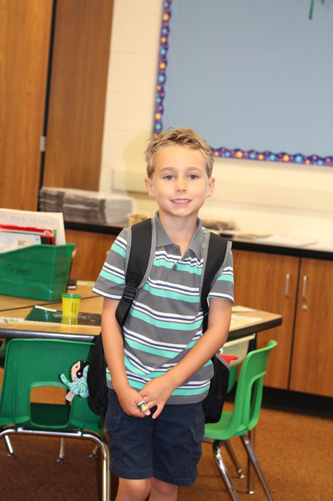This Happy Life: Brayden's First Day of 1st Grade