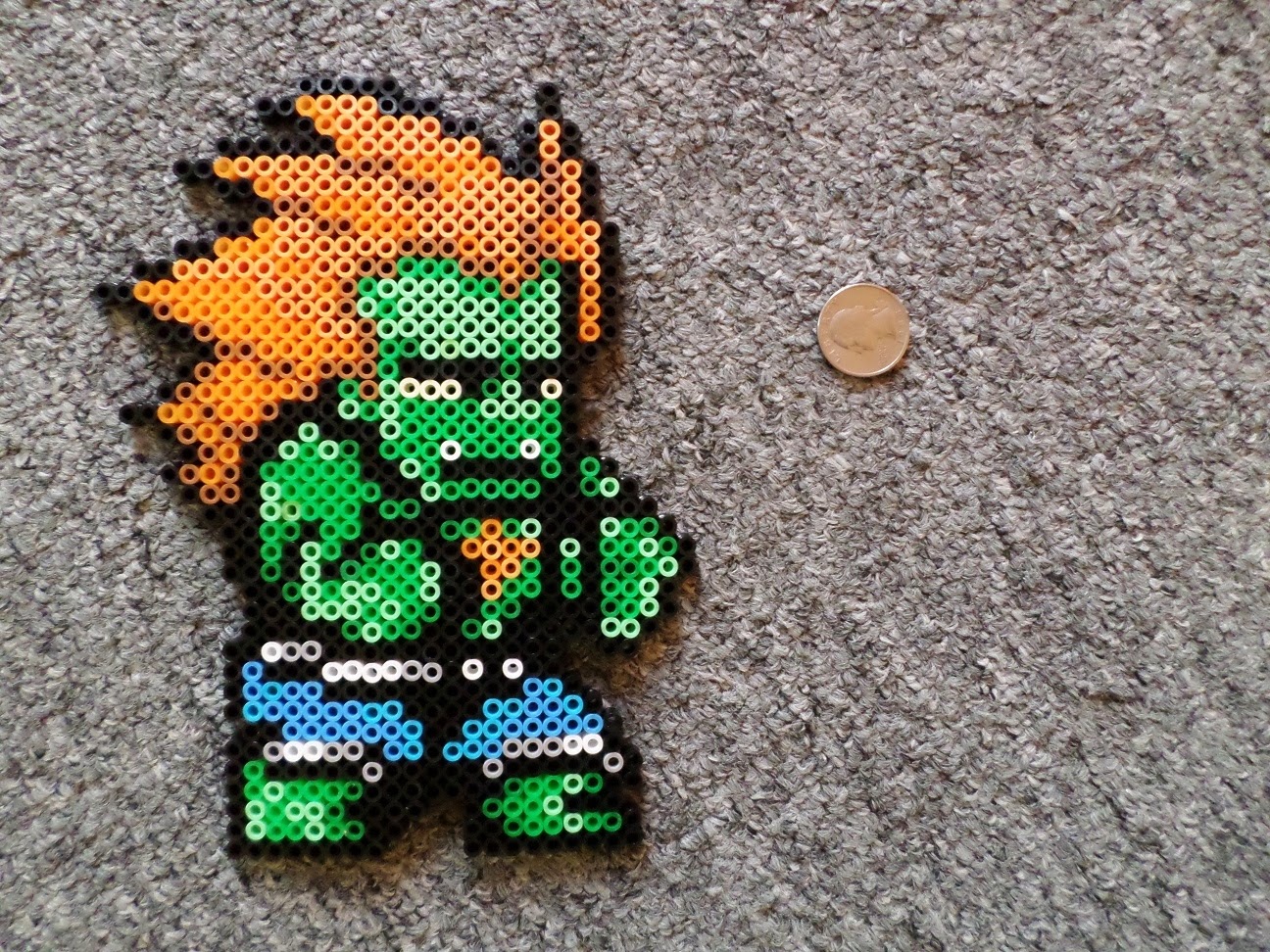 Long Black Fingers : Marilyn Monroe And Blanka Perler Beads