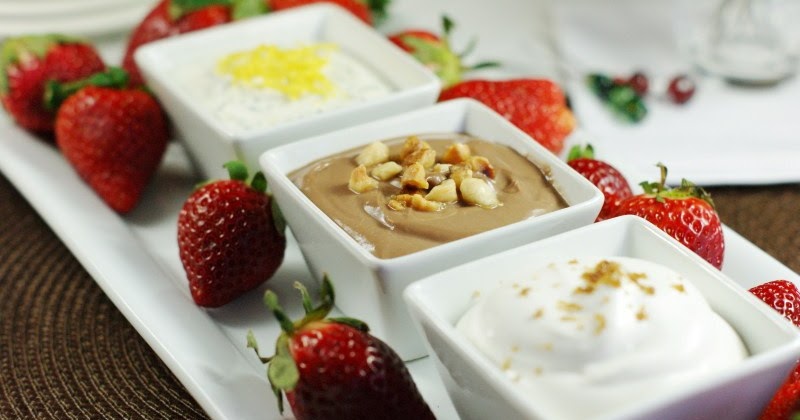 A Trio of Dips with Strawberries {Easy Entertaining} | The Kitchen is ...