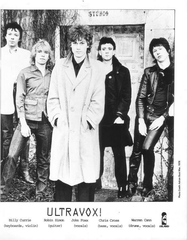 DARK CIRCLE ROOM: Ultravox - Marquee Club, London, UK - 26.12.1978 (Flac)