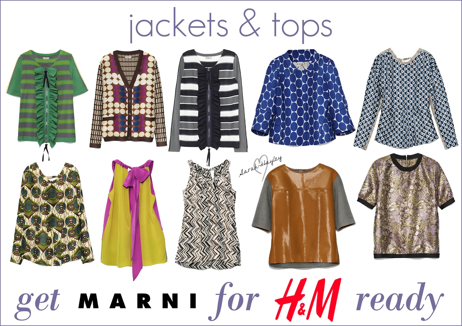 Something for the Weekend: Marni for H&M The Lookbook - by Sarah-Hayley ...