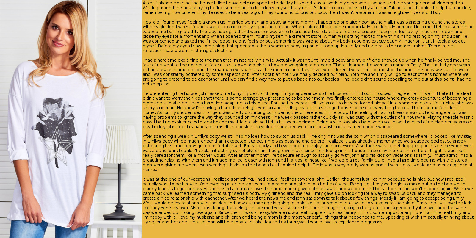 Marti's tg captions: Part of the family