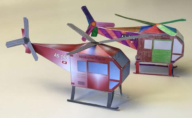 Papercraft Helicopter
