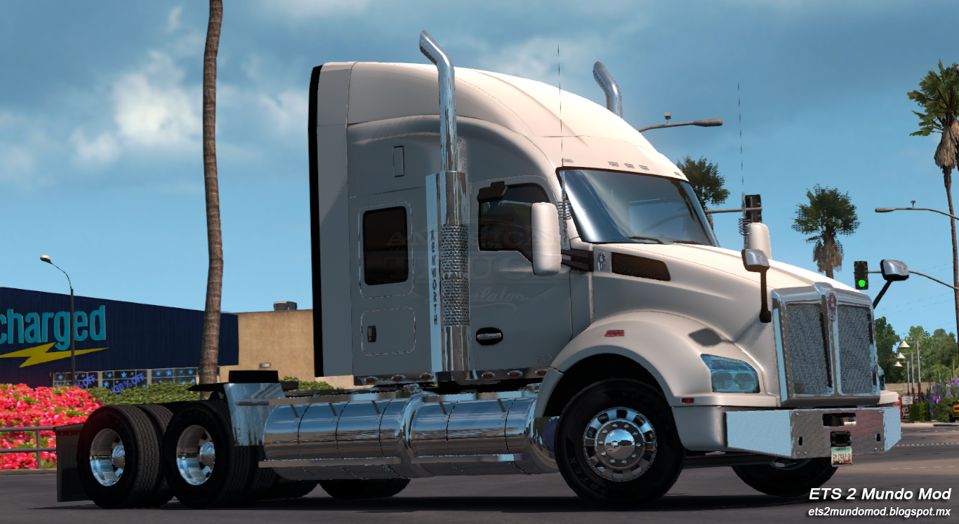 (Tractocamión ATS) Kenworth T880 - ETS 2 Mundo Mod