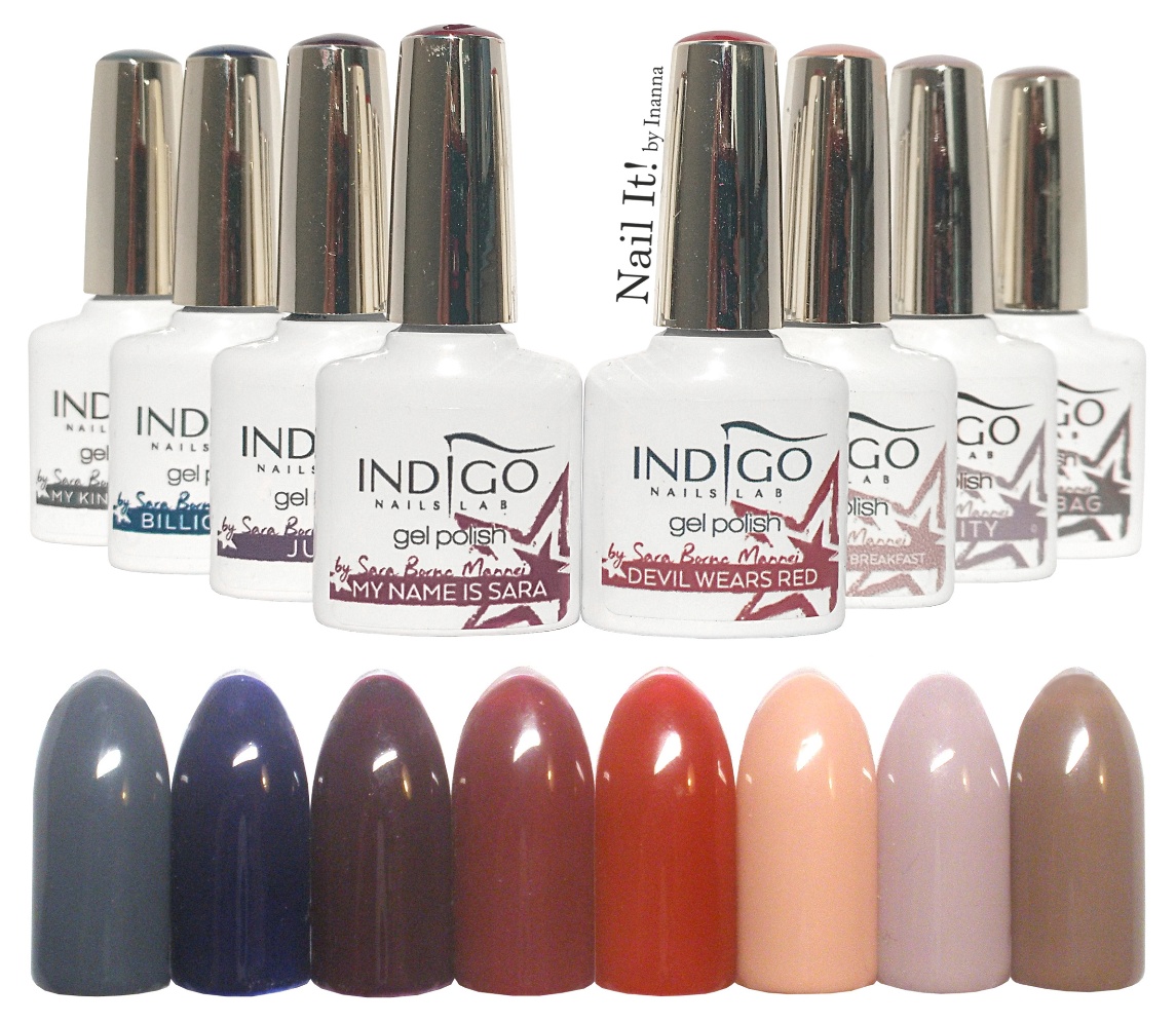 Indigo X Sin - Sara Boruc Mannei Gel Polish Collection | NAIL IT! by Inanna