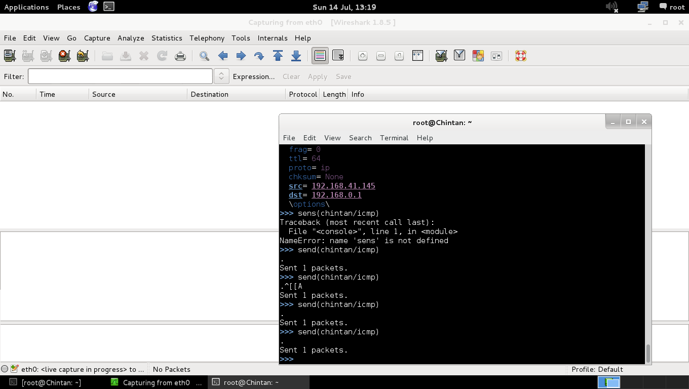 Cybersecurity Blog Lets Send Packet Without Ping Command Introducing Scapy