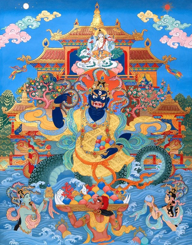 Digital Tibetan Buddhist Altar: Breaking Promises to Nagas