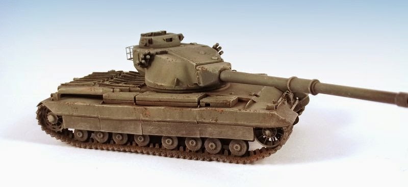 Gulumik Military Models: British heavy tank FV 214 Conqueror Mk II 1/72 ...