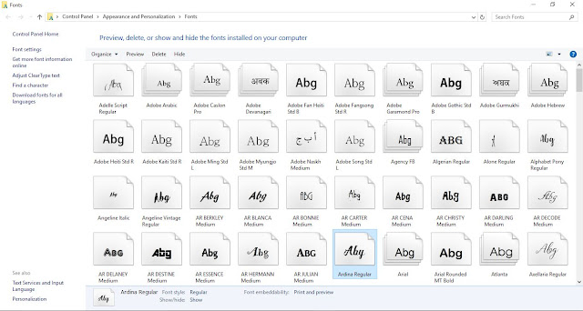 How To Find Fonts on your PC | Design Bundles