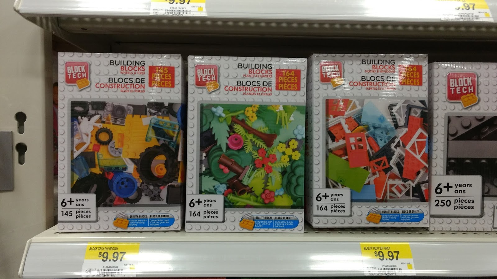 Bricks And Figures: Lego compatible Brick parts from Block Tech