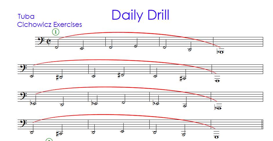 More Binder Stuff - Tuba (freebies)