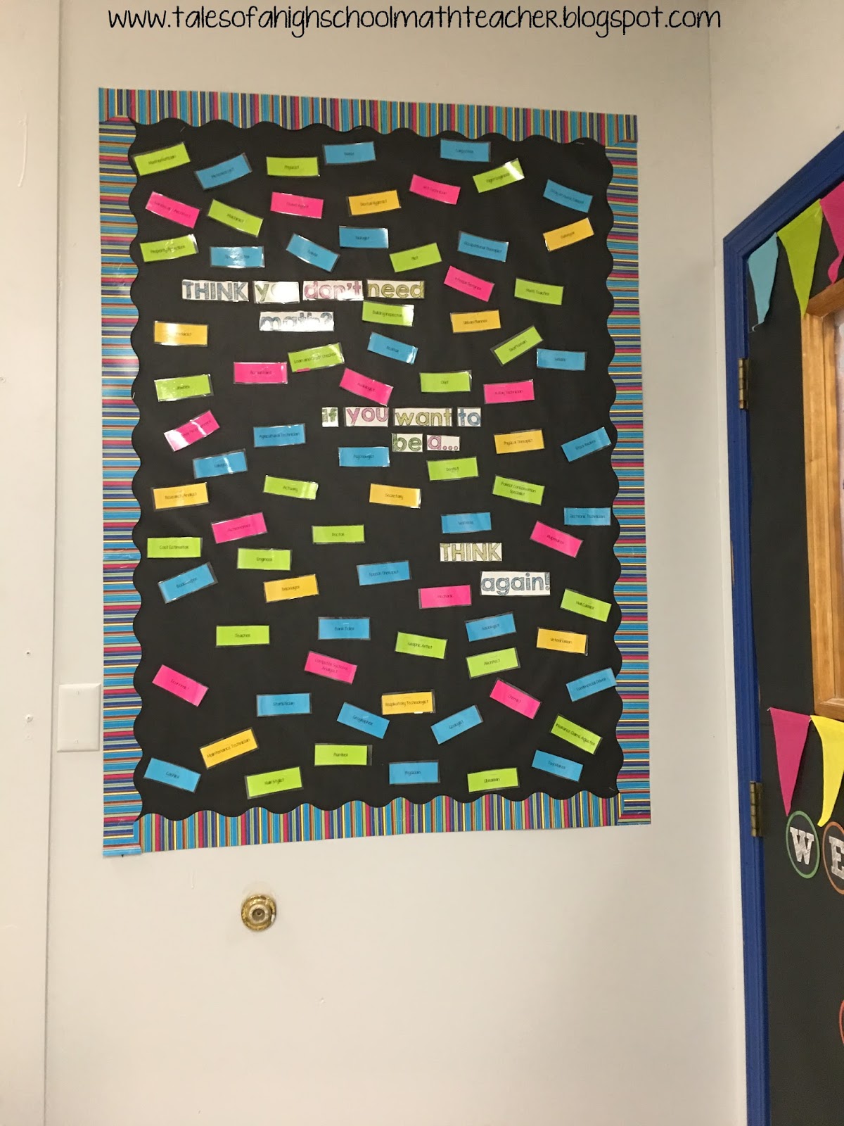 High School Math Classroom Ideas