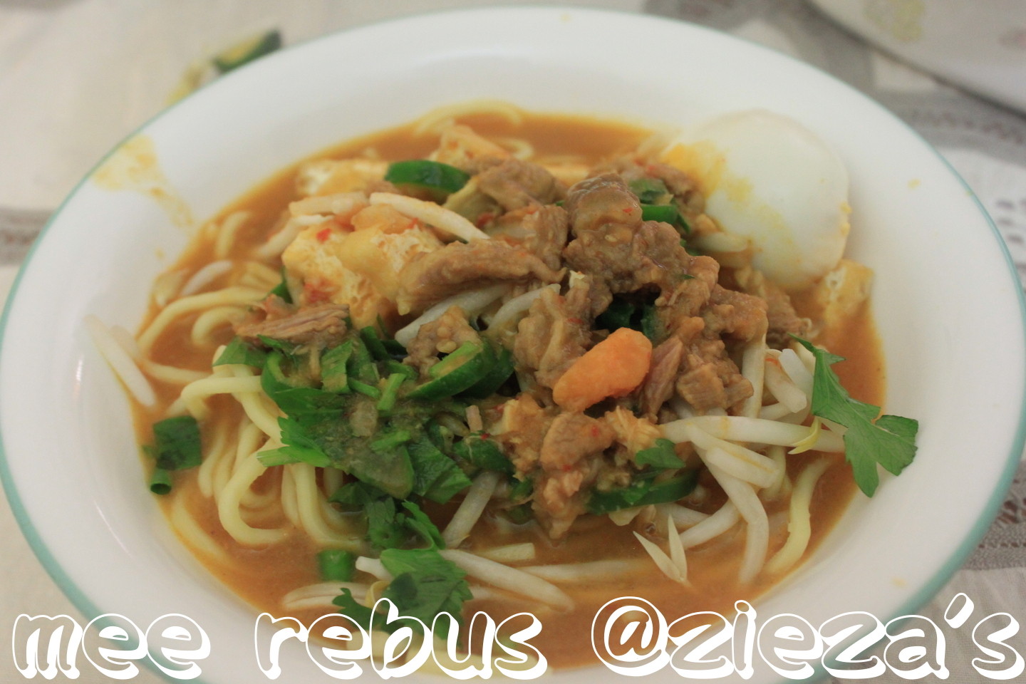 Mostly Desserts: Mee Rebus Johor