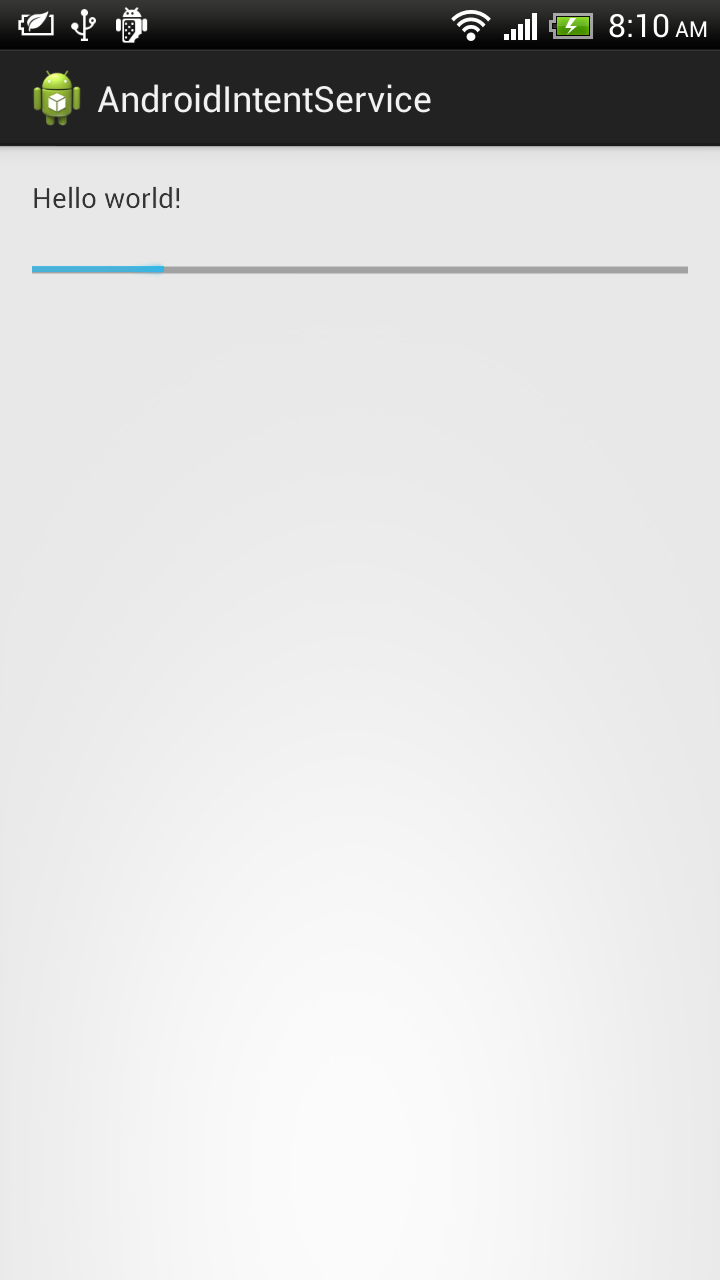 Android-er: Send data from IntentService to Activity, via additional Broadcast