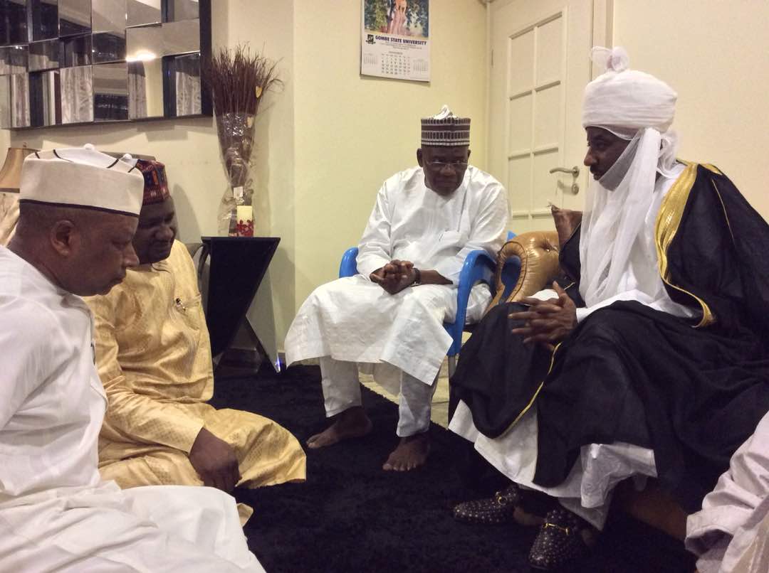 Dignitaries Visit Senator Goje (photo)