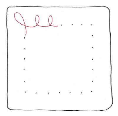 Tickled To Tangle: Tips for Tangling a Border with Abeko