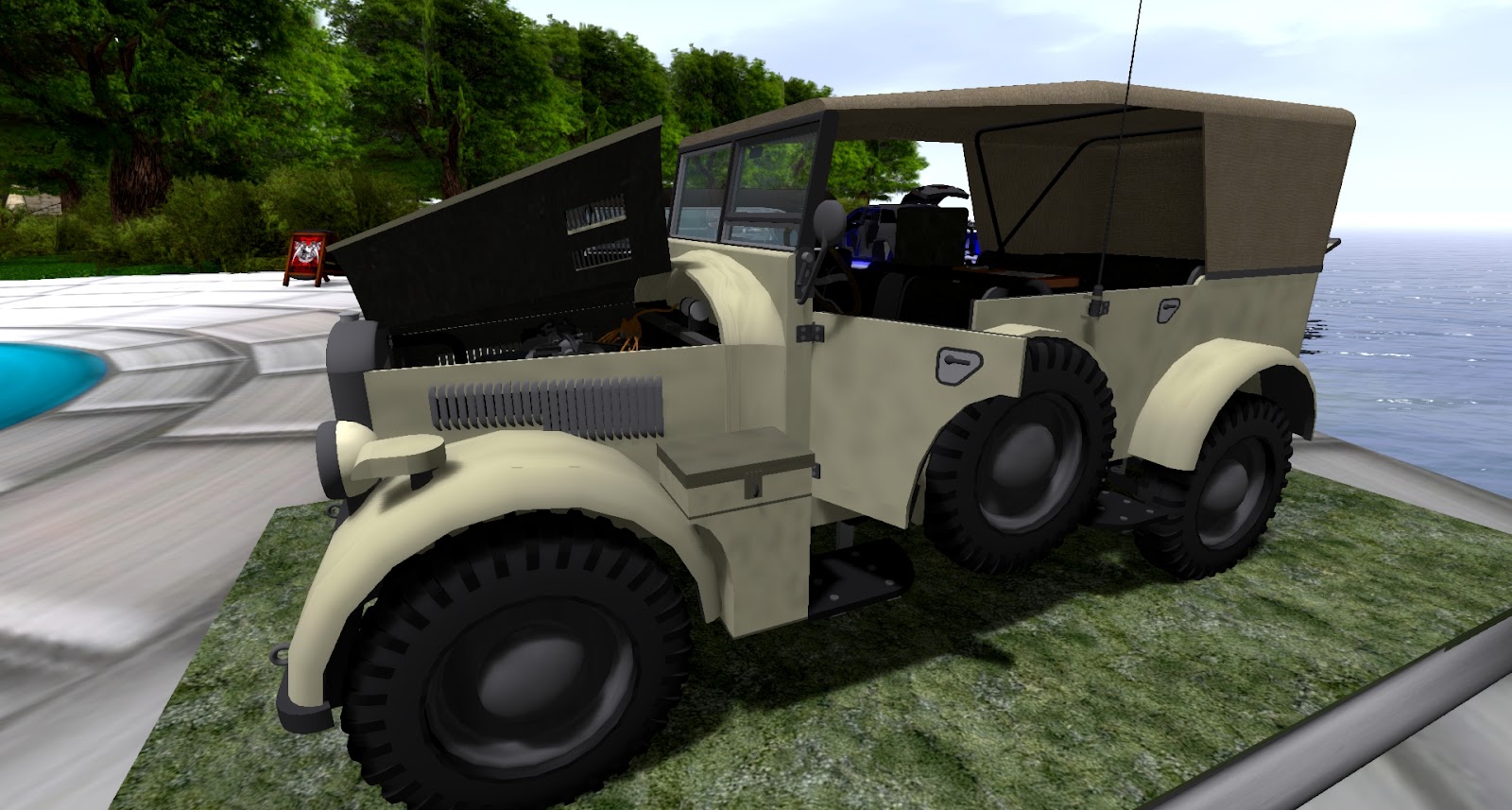 Echt Virtuell: Autoausstellung : "Cars of Second Life"