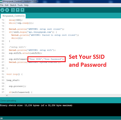 Arduino and ESP8266 Control ThingSpeak | Mikro Arduino