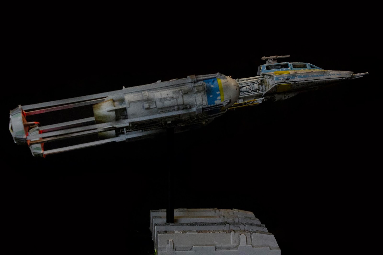 Bandai Y-Wing Starfighter Model Build