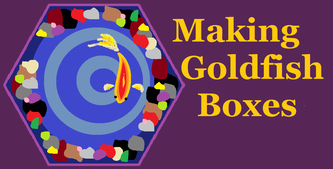 The Dragon Shed: Making a Goldfish Pond Box