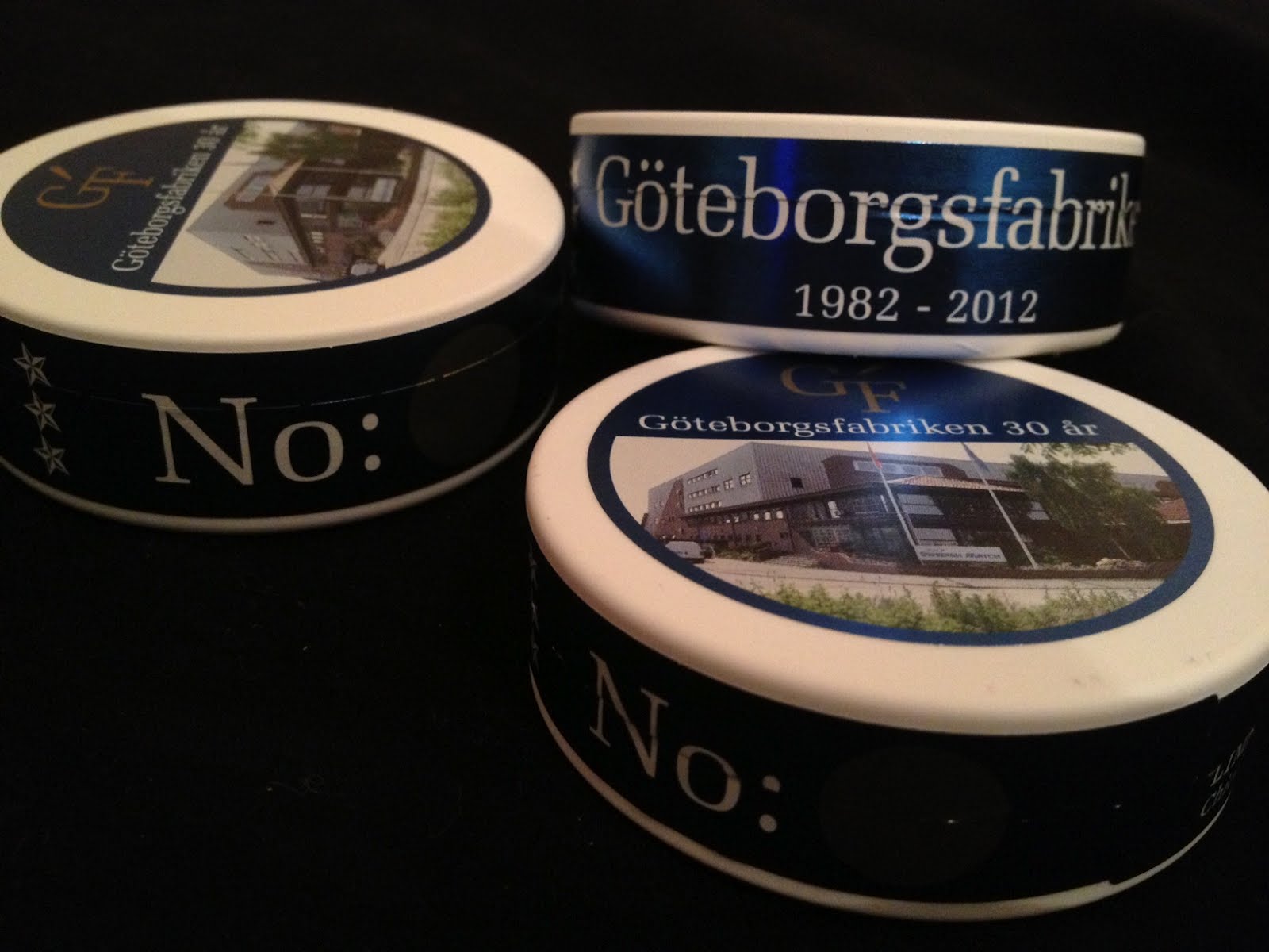Goteborgsfabriken Snus, celebrating 30 years at the Goteborg Factory ...