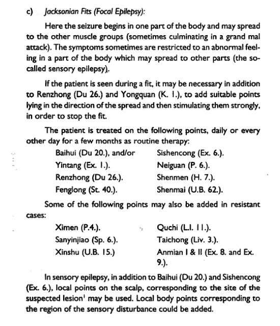 Acupuncture Masters: Acupuncture Point Location for Jacksonian Fits ...