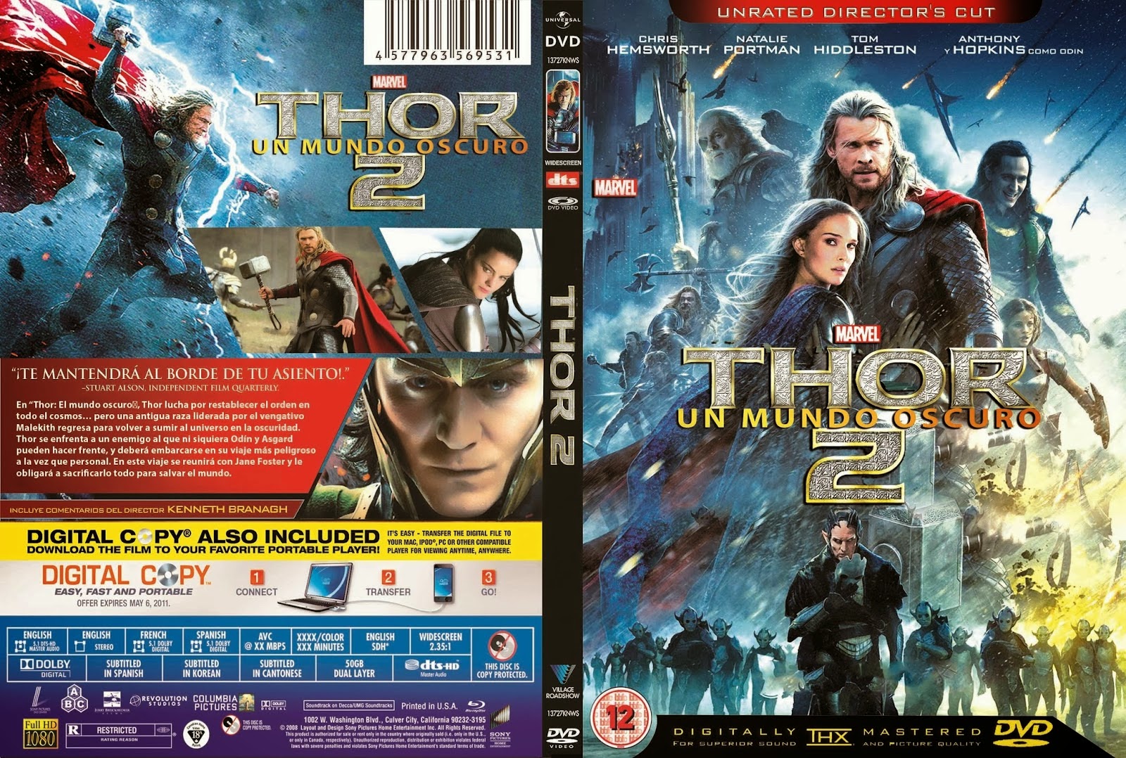 Thor 2 Dvd Cover