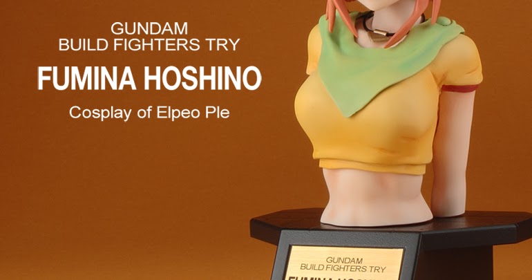 Custom Build: Figure-Rise Bust Fumina Hoshino "Elpeo Ple" - Gundam Kits ...