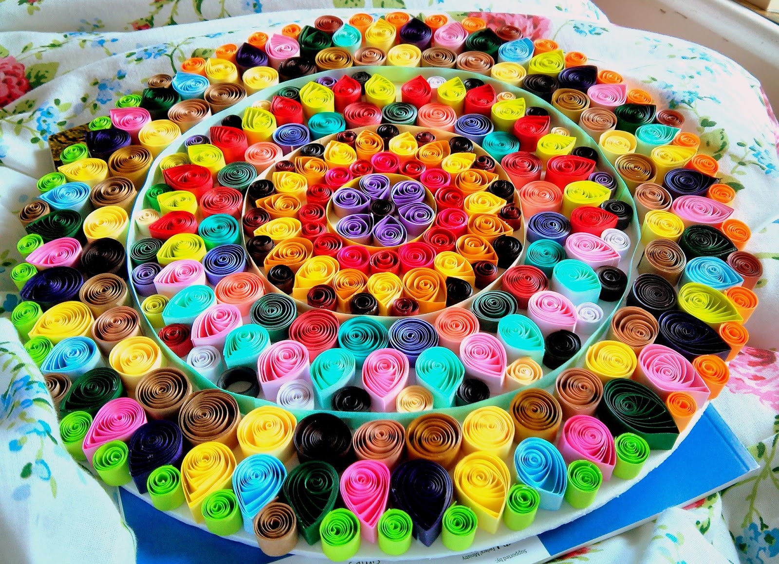 InnovativeCreativity: Paper quilling Rangoli