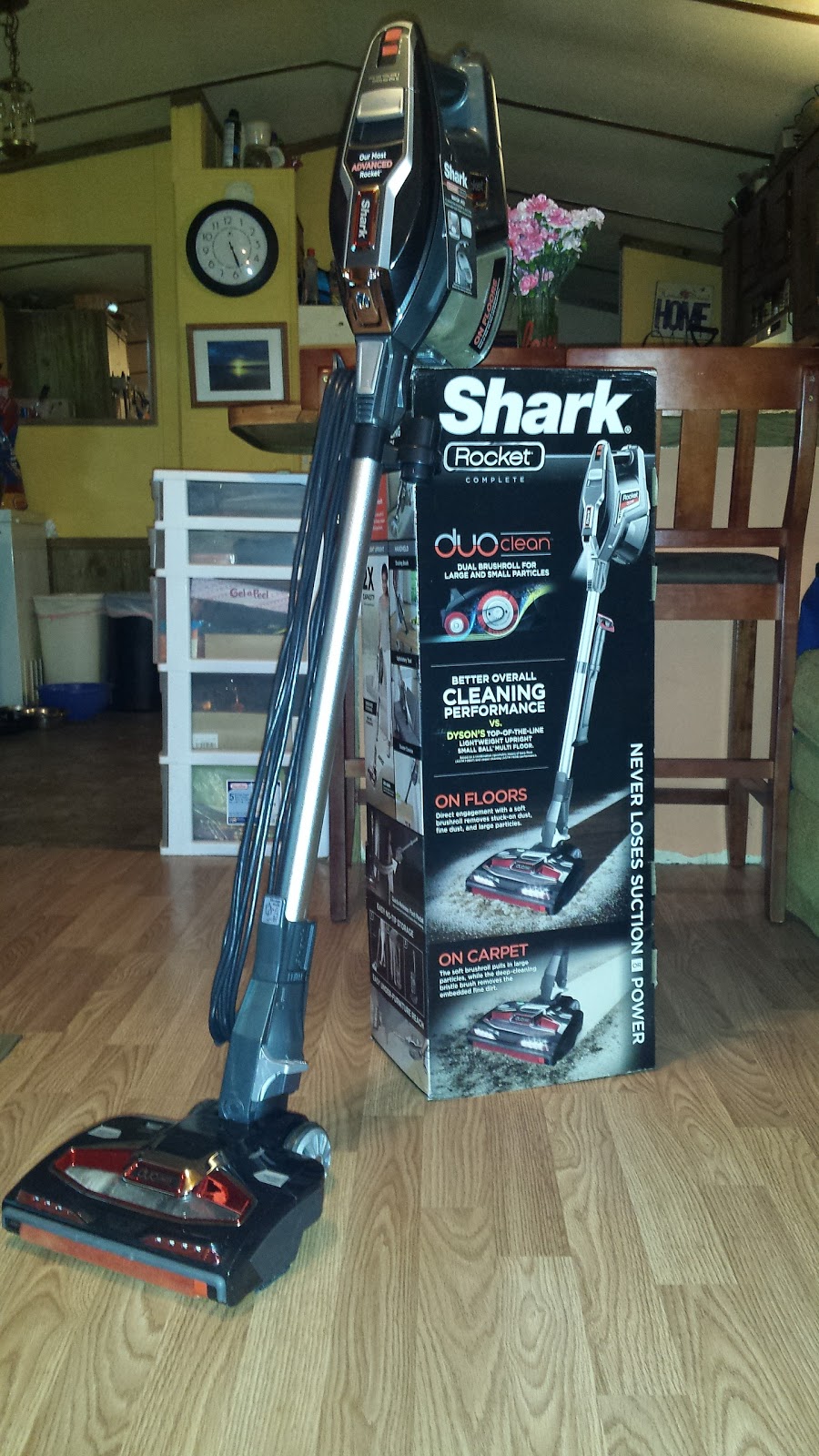 Shark® Rocket Complete with DuoClean™ Technology Review - Amy & Aron's