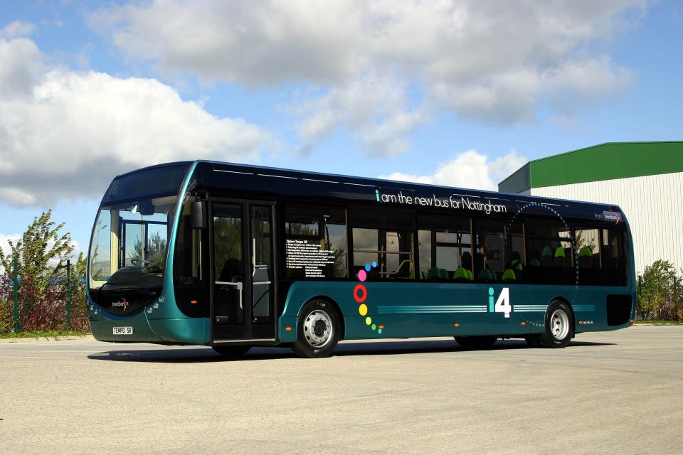 jamie's bus blog: Trent Barton's new optare Tempo SR's