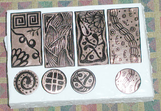 dobriendesign: Zentangle Copper Etching