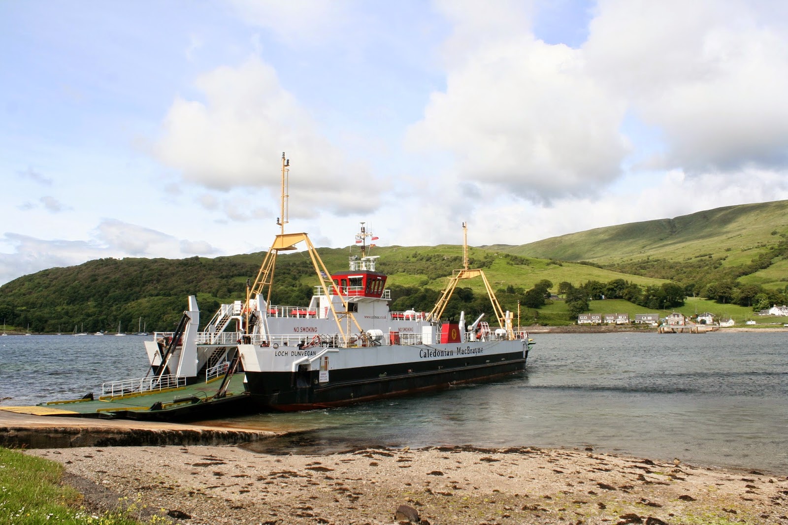 Arrived in Innellan for the start of our new adventure