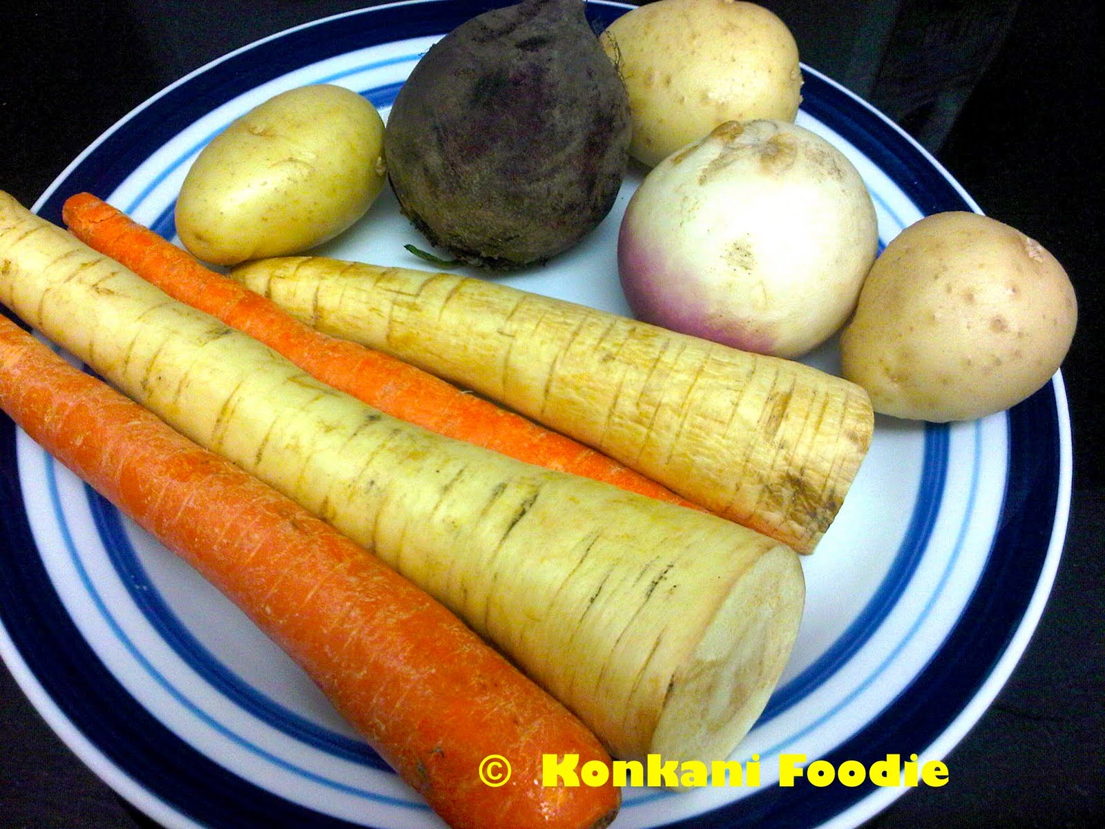 Konkani Foodie: Root Vegetable Soup