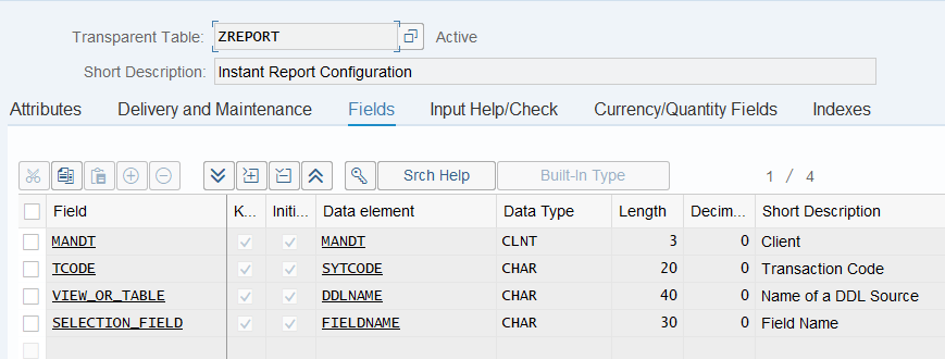 SAP ABAP Central: Report Creator