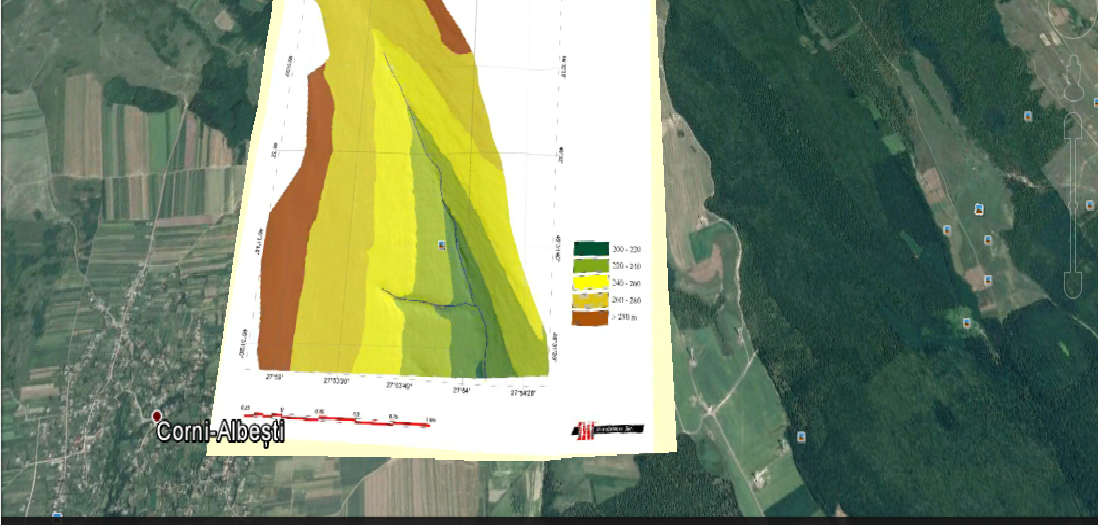 Practice Gis: HARTA HIPSOMETRICĂ