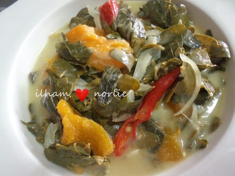 ILHAM JIWA RASAKU: SAYUR GETI MASAK LEMAK LABU