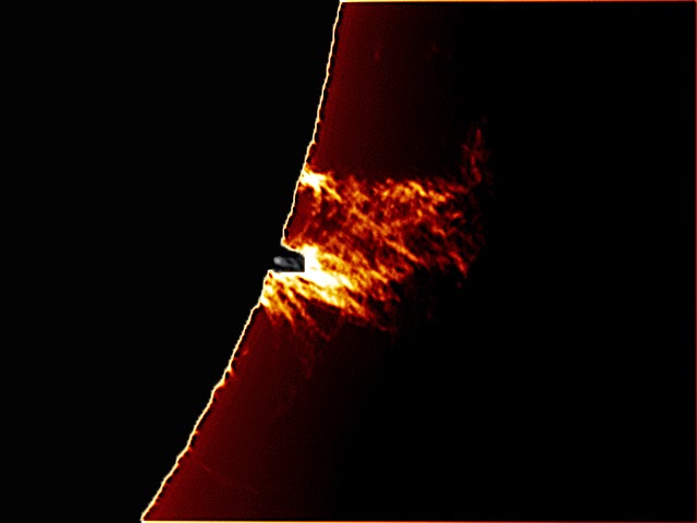 Viewing With Solar Telescopes: New 150mm Istar/PST Mod